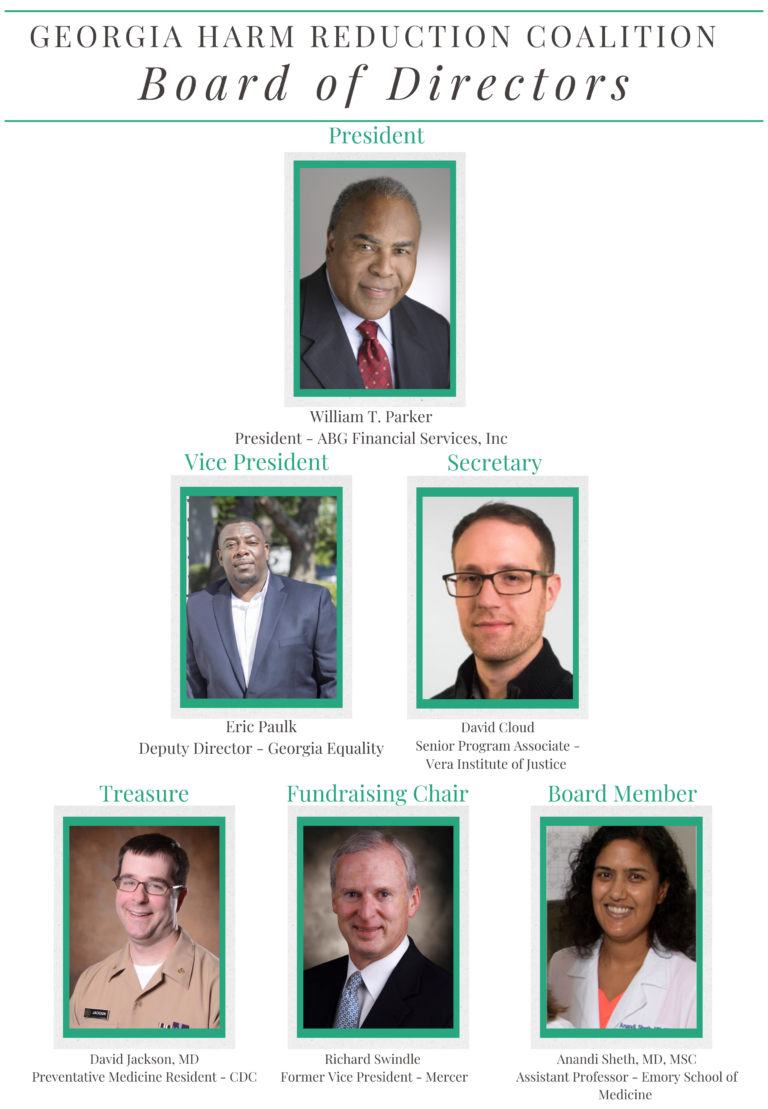 Board of Directors - Georgia Harm Reduction Coalition